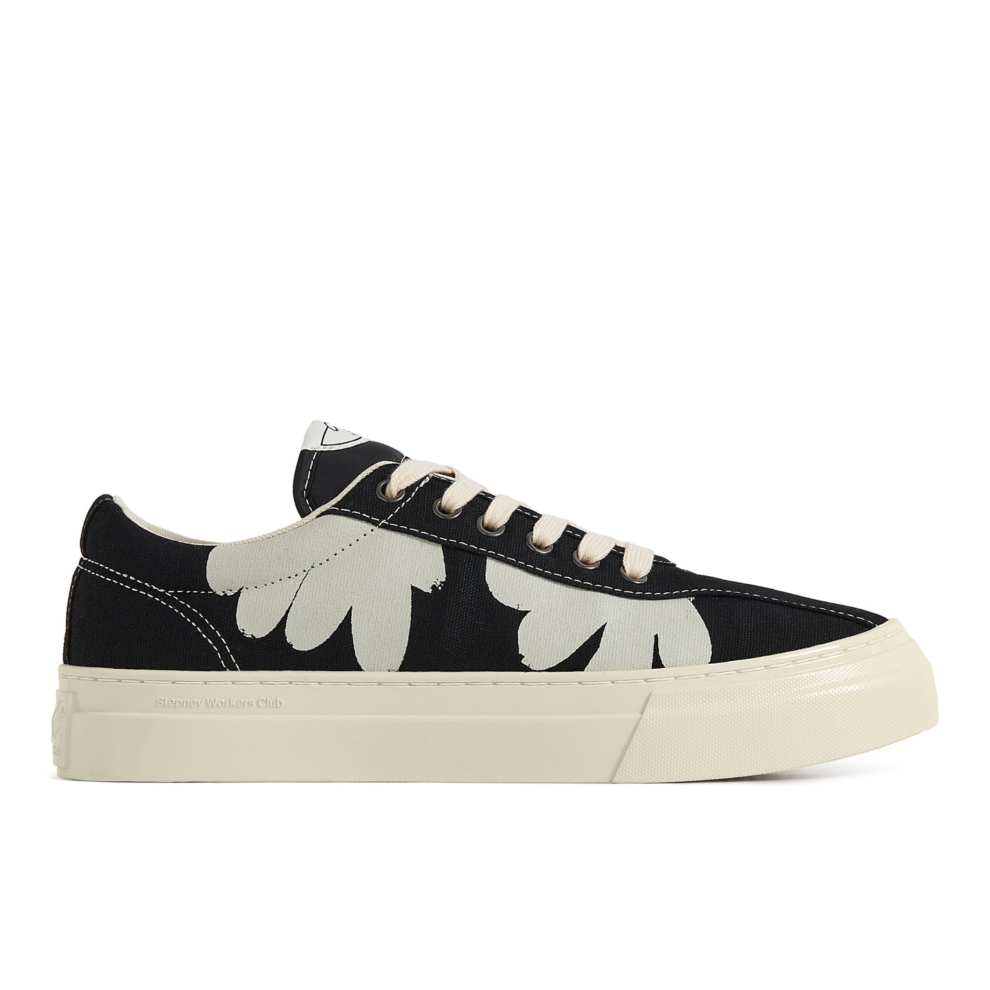 DELLOW CUP SHROOMHANDS CANVAS BLACK-WHITE – S.W.C - Stepney Workers Club