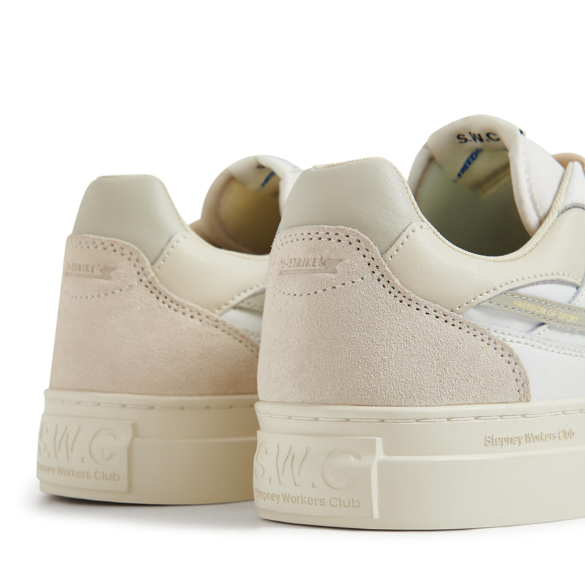PEARL S-STRIKE LEATHER SPRING WHITE – S.W.C - Stepney Workers Club